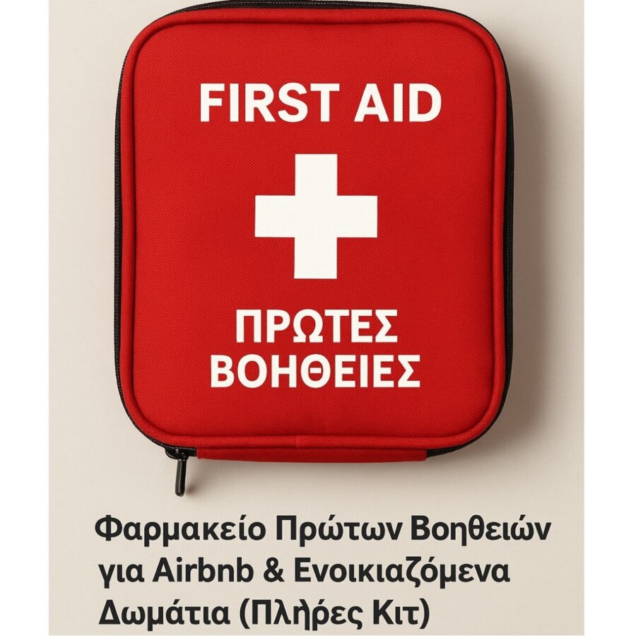 Φαρμακείο Πρώτων Βοηθειών για Airbnb & Ενοικιαζόμενα Δωμάτια (Πλήρες ...