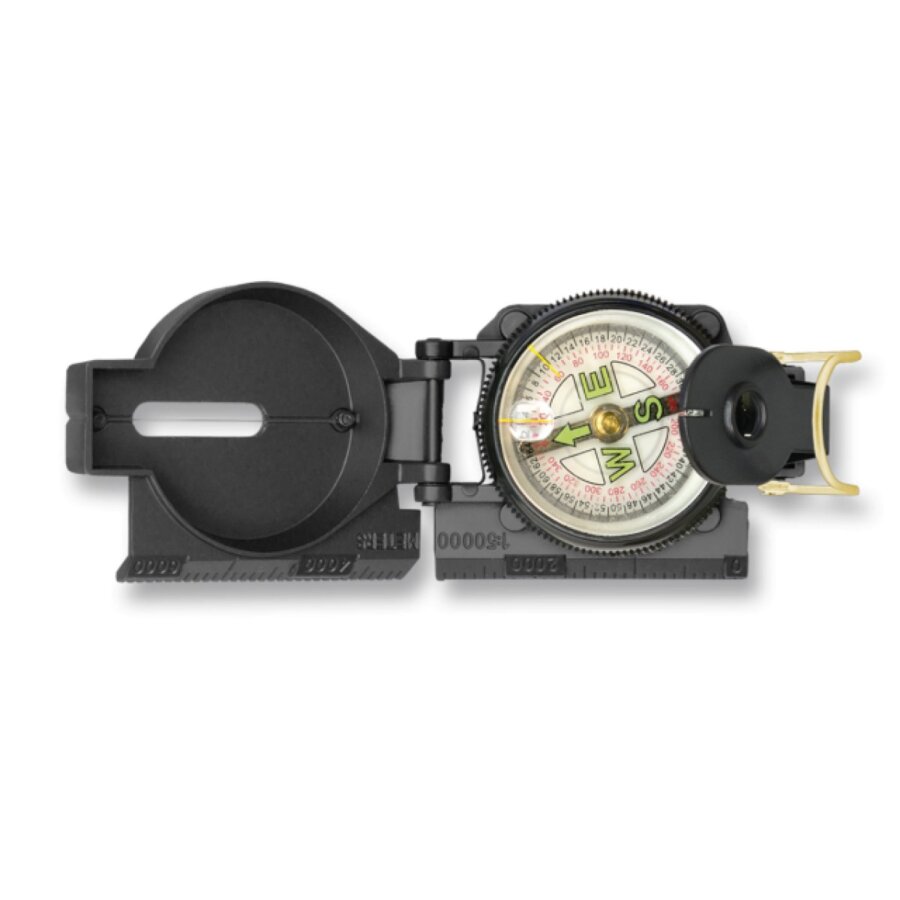 ΠΥΞΙΔΑ ALBAINOX, Oil filled military metal compass. Black, 33105 - Army ...